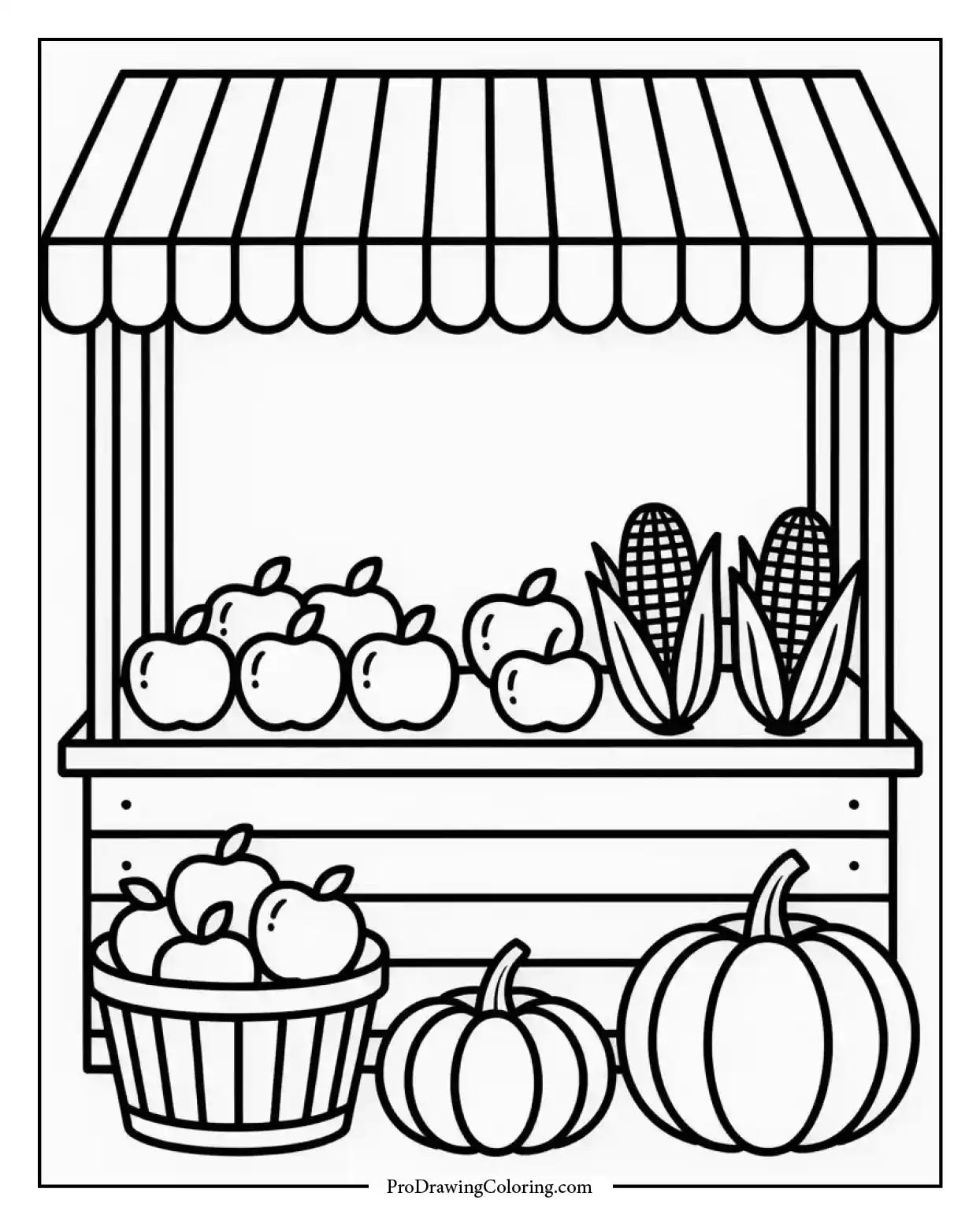 40 Fall Coloring Pages – Free Printable PDF for Kids and Adults