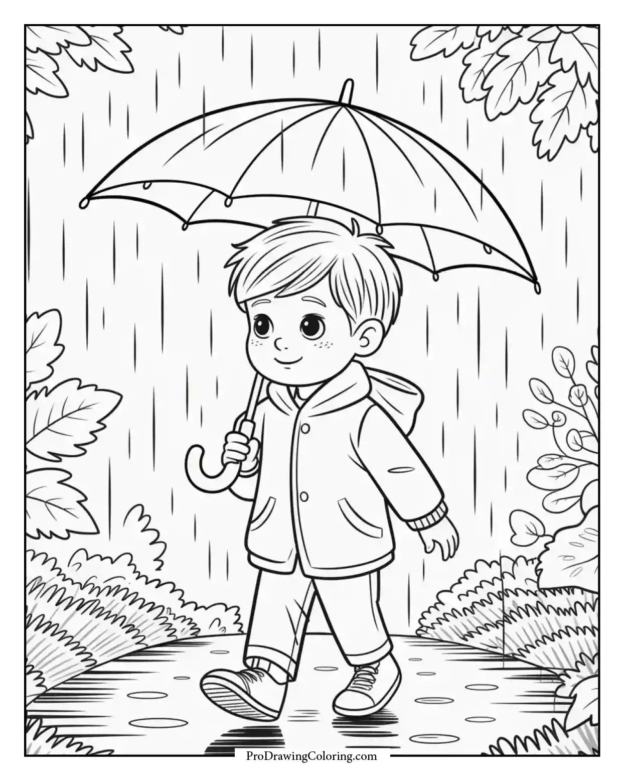 40 Fall Coloring Pages – Free Printable PDF for Kids and Adults