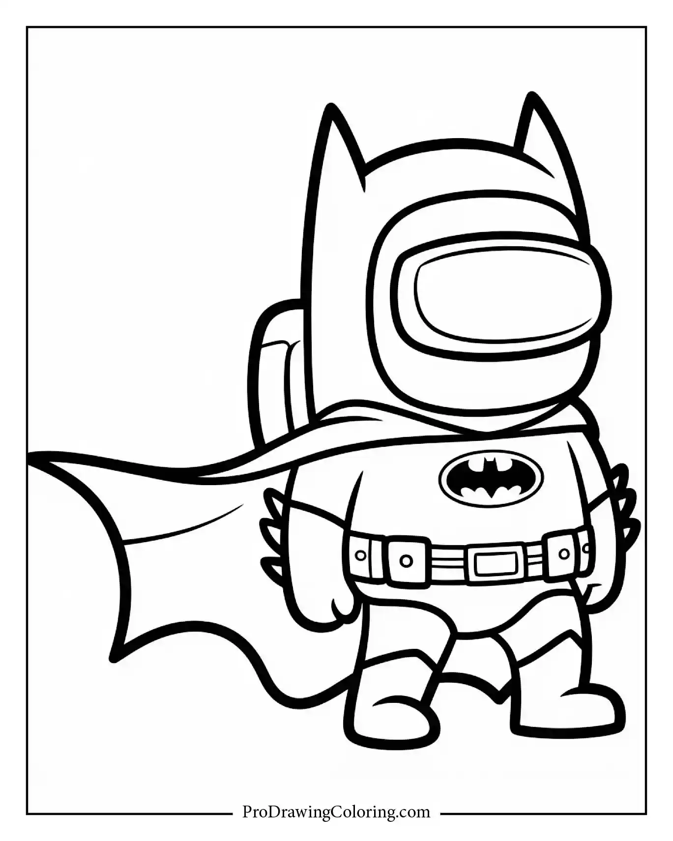 Among Us Coloring Pages – Free Printable PDF for Kids