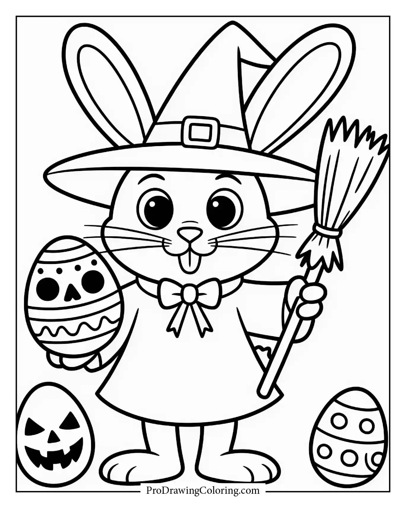Easter Egg Coloring Pages – Free Printable PDF for Kids