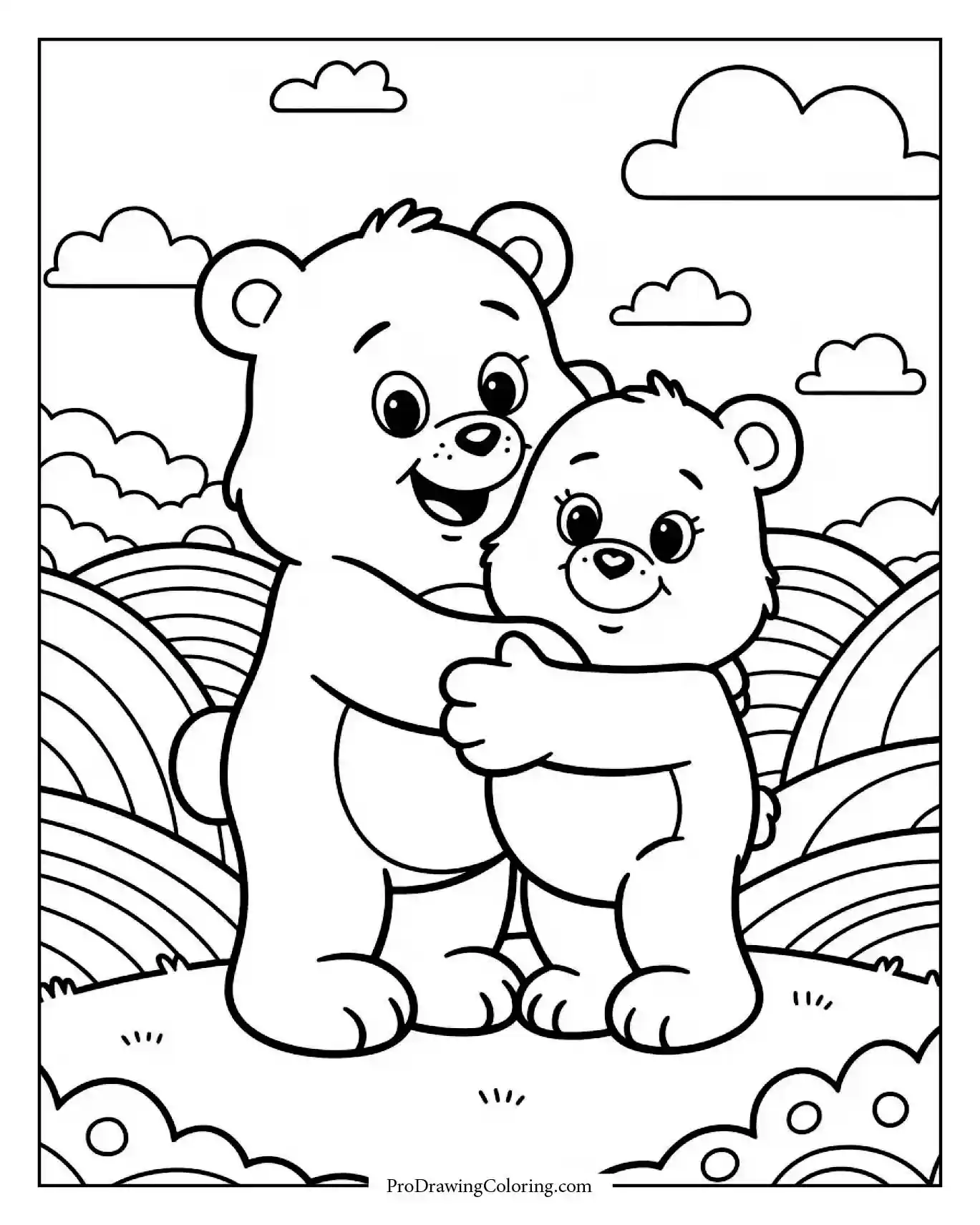 Free Bear Coloring Pages – Cute & Wild Printable PDF Art