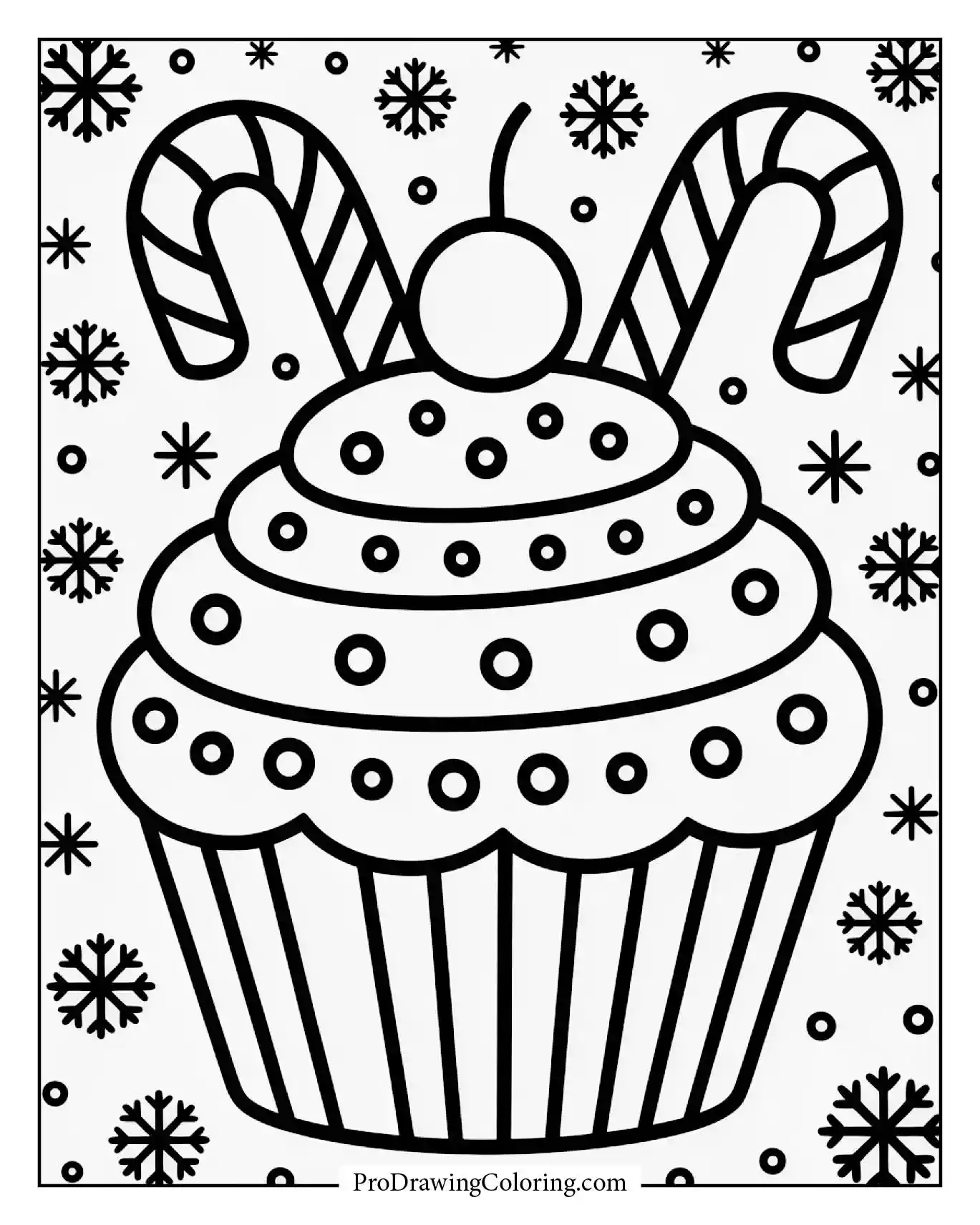 Free Cupcake Coloring Pages – Printable PDF (Kids & Adults)