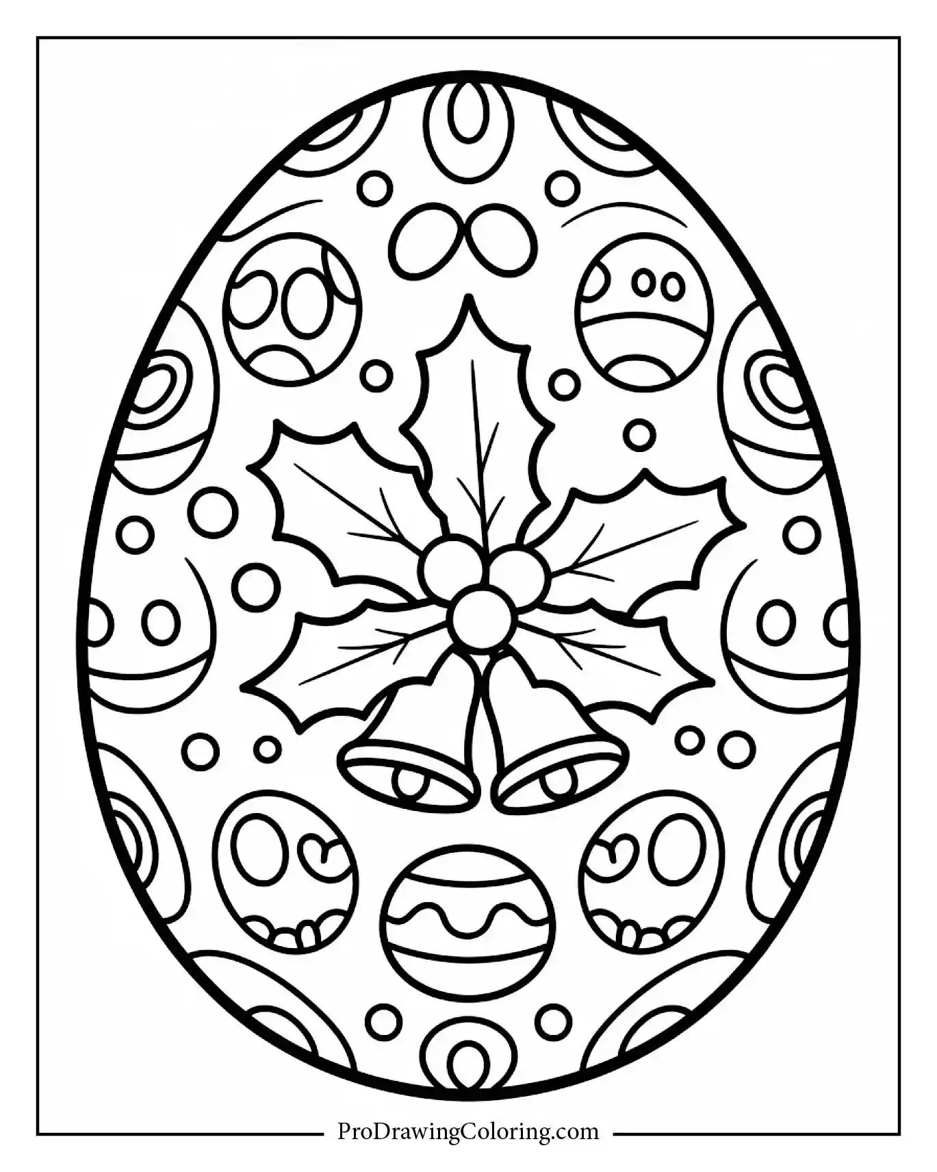 Easter Egg Coloring Pages – Free Printable PDF for Kids