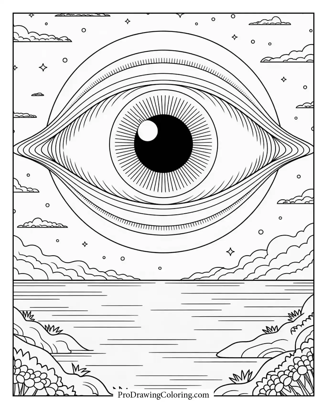 Space Coloring Pages – Free Printable Galaxy & Astronaut PDF