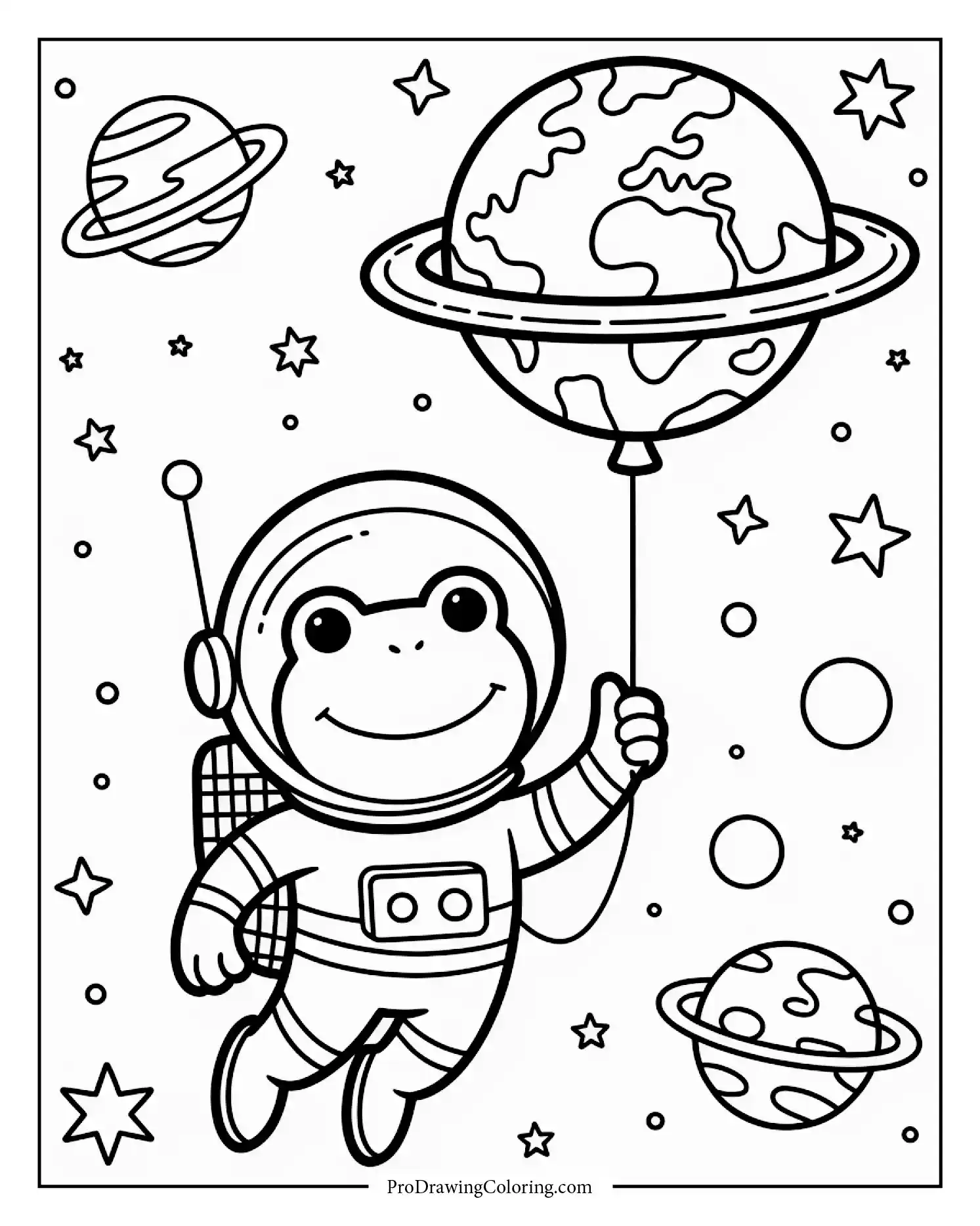 Frog Coloring Pages – Cute & Free Printable Frog Art
