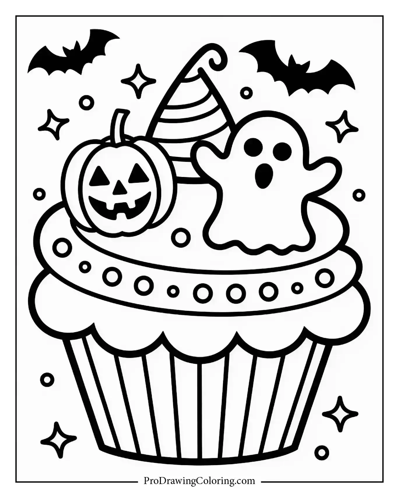 Free Cupcake Coloring Pages – Printable PDF (Kids & Adults)