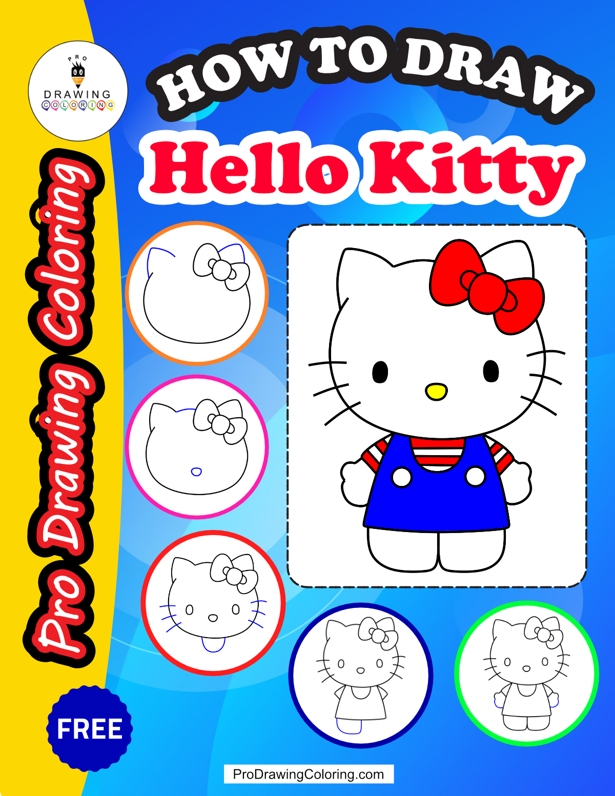 How to Draw Hello Kitty: Easy Step-by-Step Guide + Free PDF