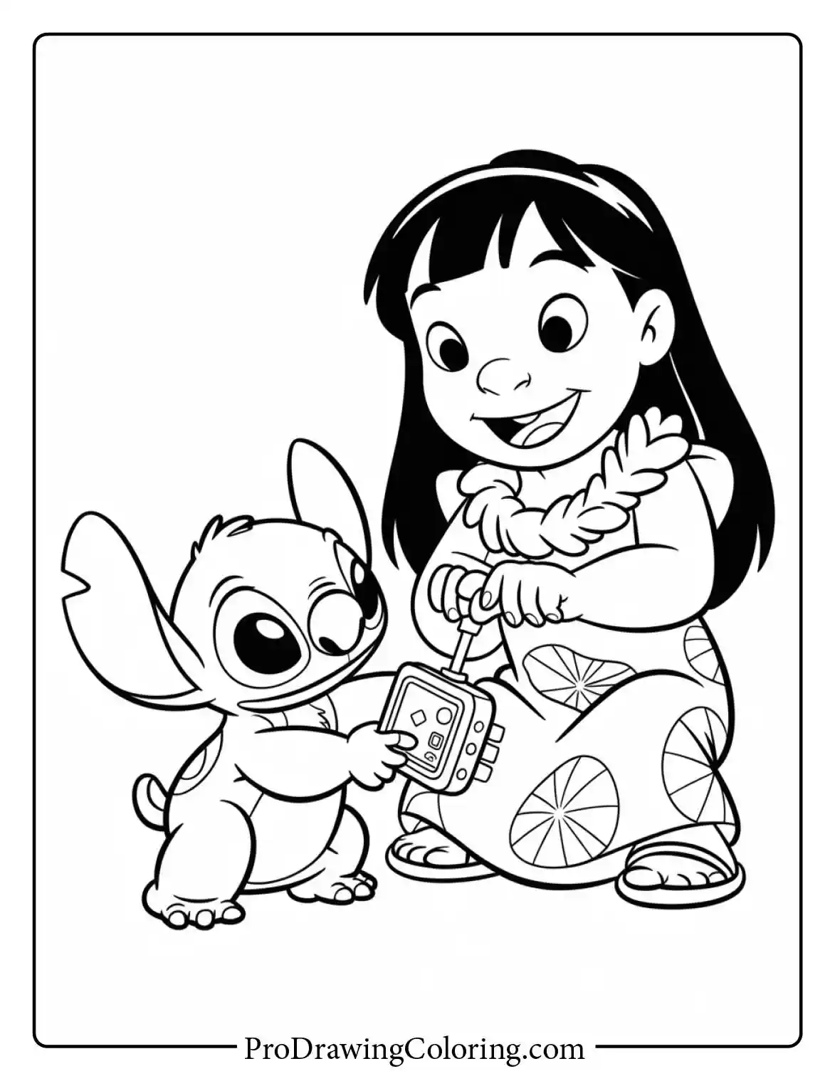 Stitch Coloring Pages – Free Printable Fun for Kids
