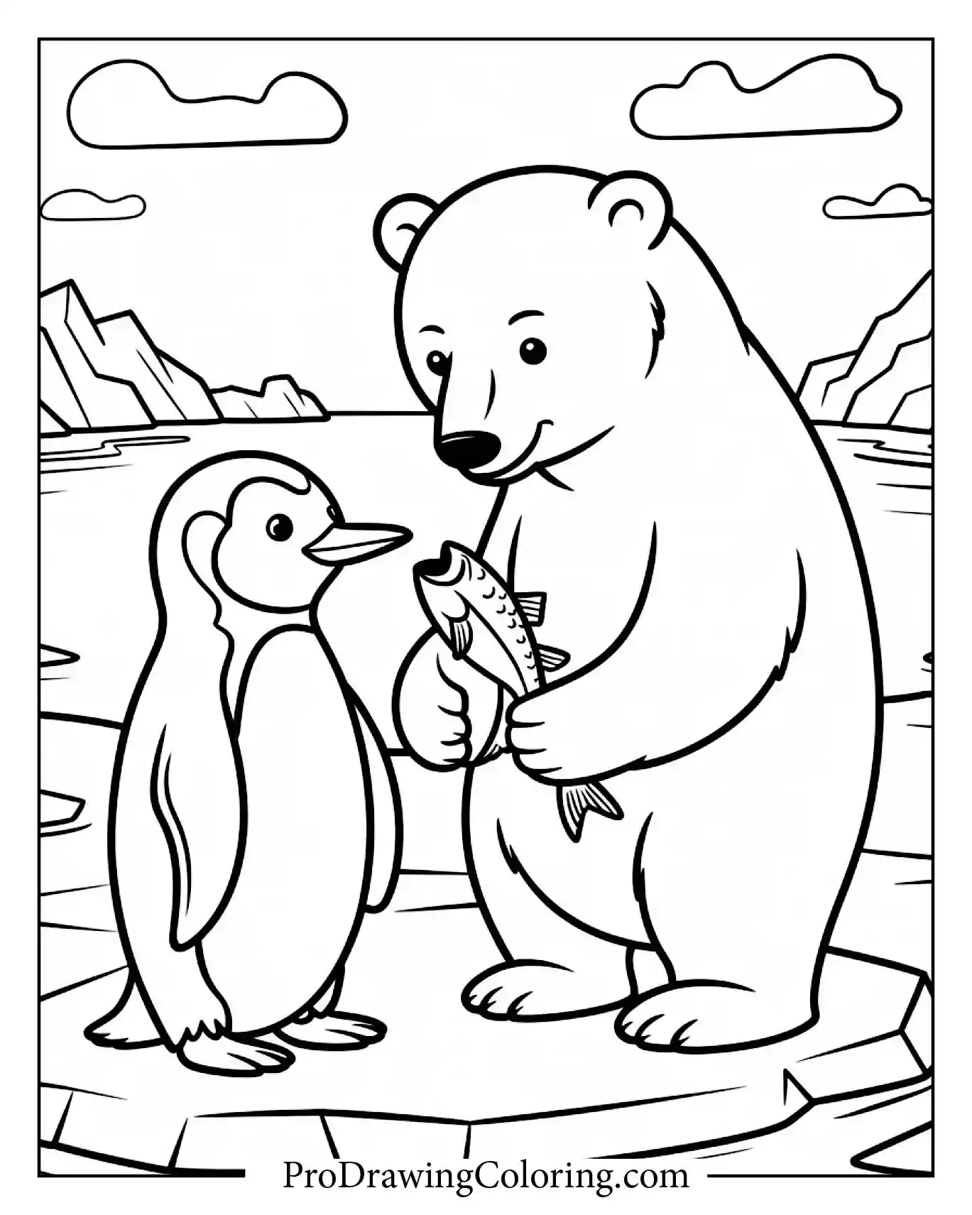 Penguin Coloring Pages – Free Printable PDF Sheets to Download