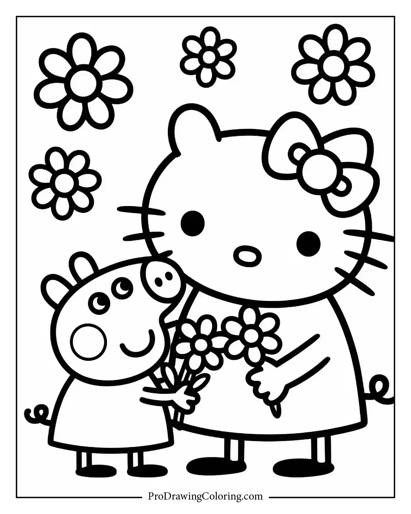 Peppa Pig Coloring Pages – Free Printable PDFs for Kids