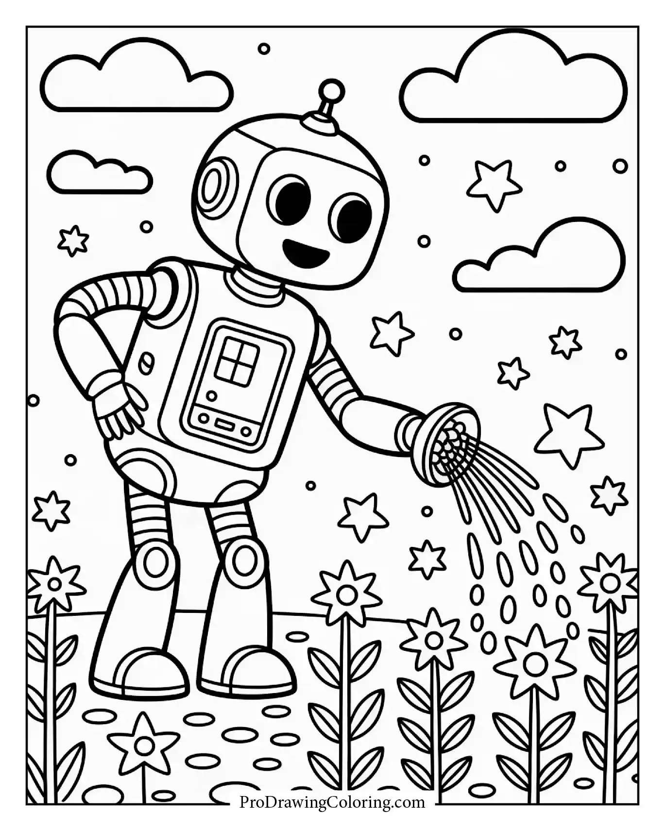 Space Coloring Pages – Free Printable Galaxy & Astronaut PDF