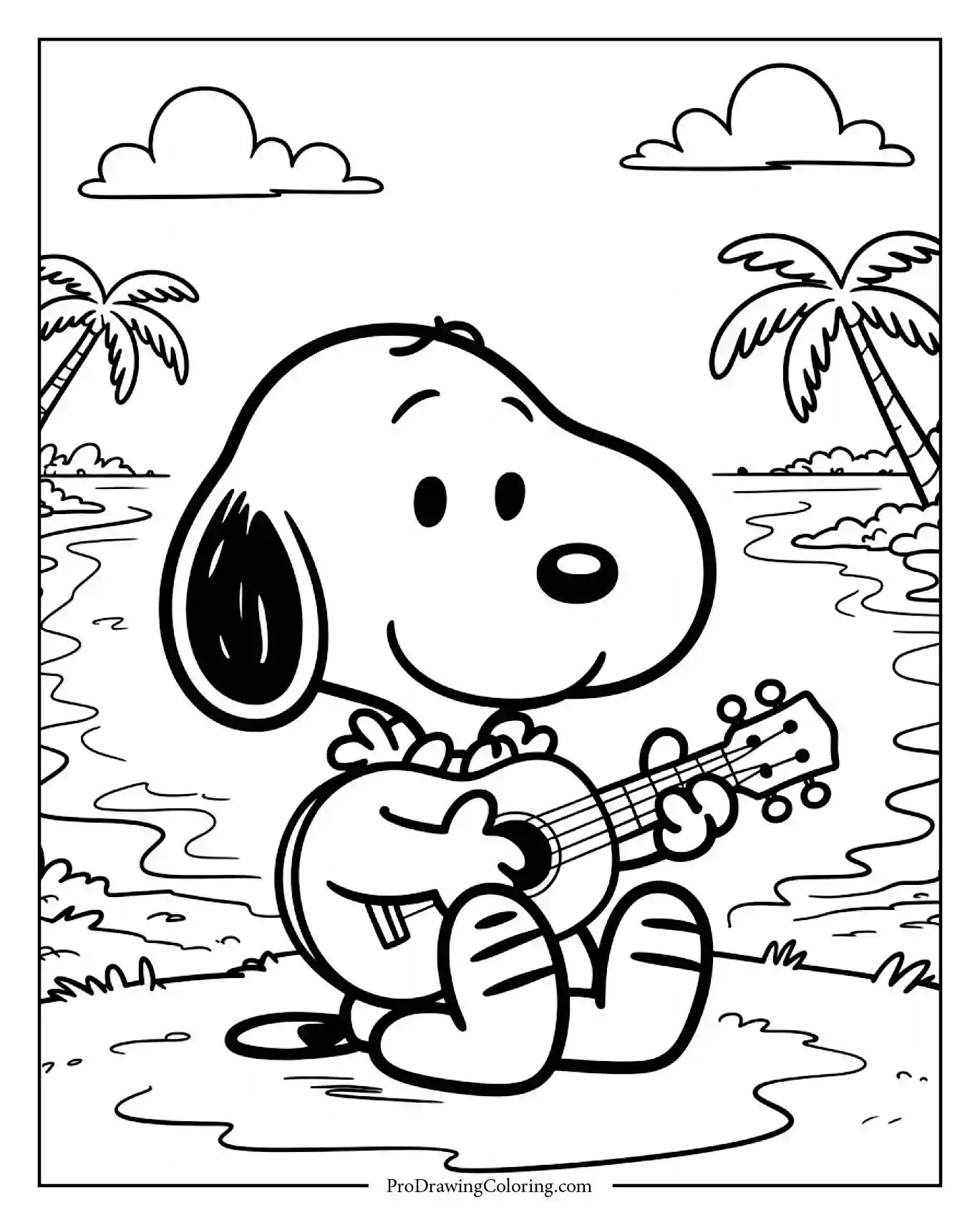 Free Snoopy Coloring Pages | Printable PDF & Holiday Fun