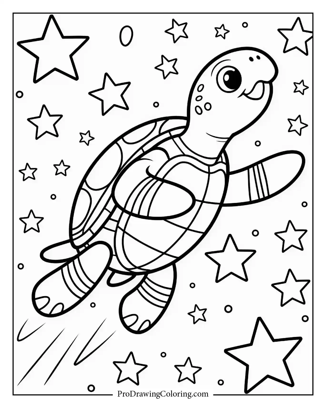 Space Coloring Pages – Free Printable Galaxy & Astronaut PDF