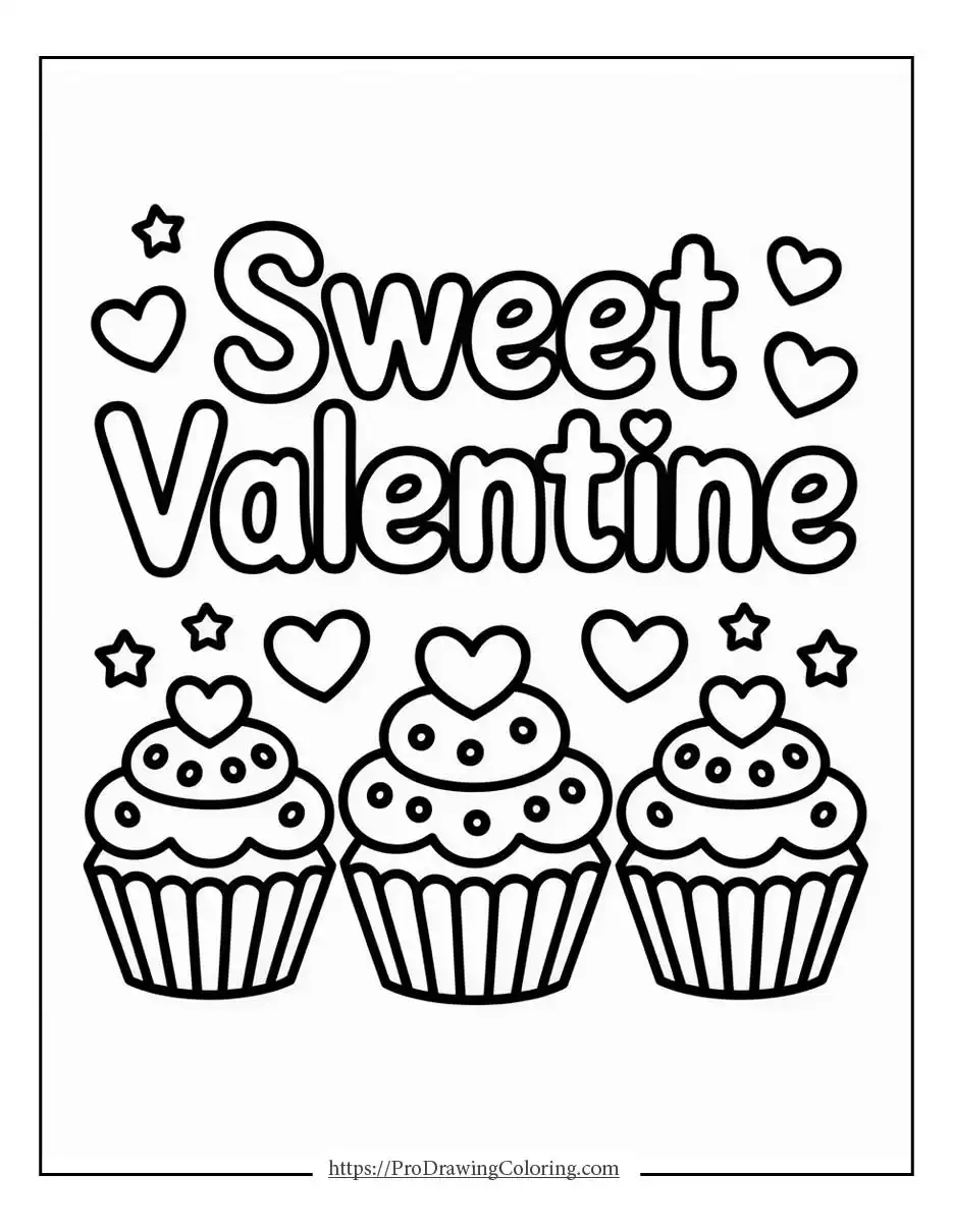 Valentines Day Coloring Pages to Print for Kids and Adults