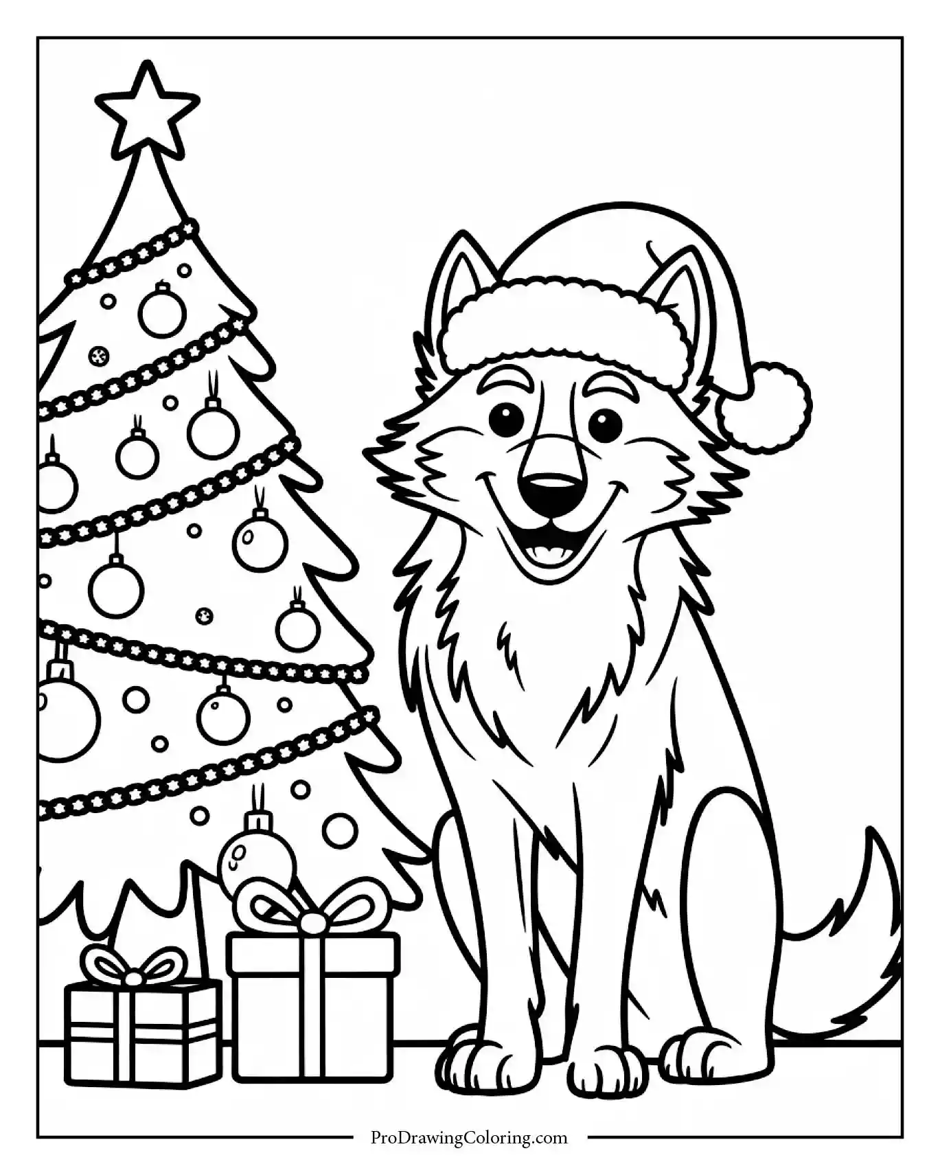 Free Wolf Coloring Pages – Cute & Realistic Printables